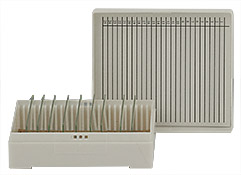 Micro-Tec M25W slide storage box for 25 standard 75x25mm slides, white ...