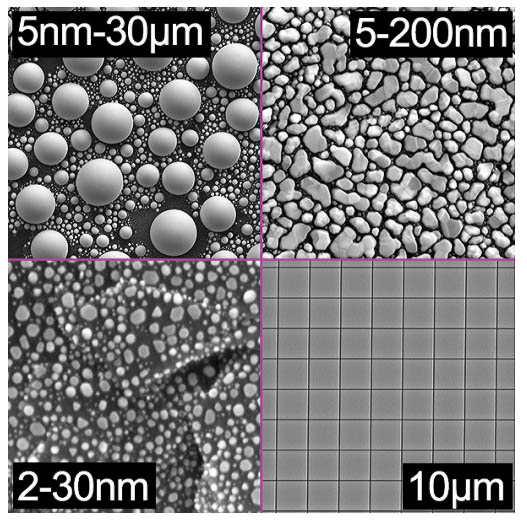 Gold on Carbon Resolution Test Specimens for the Electron Microscope ...